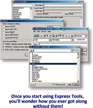 Training - AutoCAD Express Tools